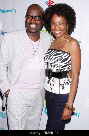 Ken Roberson and Adriane Lenox Opening night of Public Theater ...