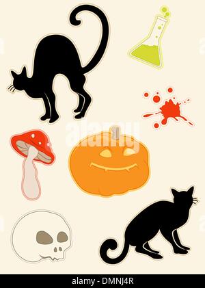 halloween cat black animal icon Stock Vector Image & Art - Alamy