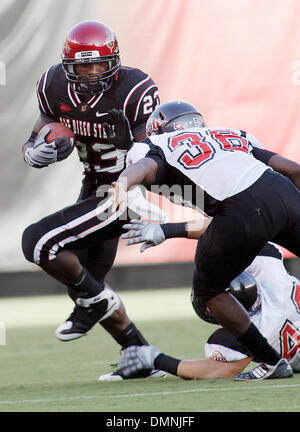 San Diego State Brandon Sullivan pushes through Southern Utah defense ...