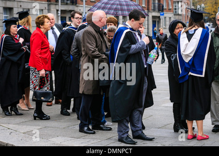 Graduation day at Dublin's Trinity College in Ireland Stock Photo - Alamy