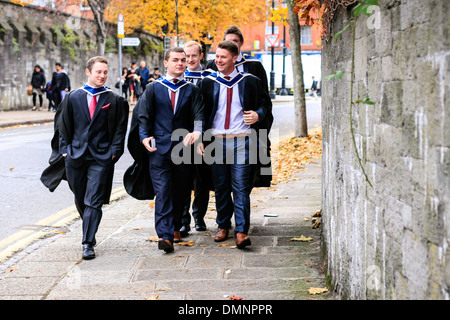 Graduation day at Dublin's Trinity College in Ireland Stock Photo - Alamy
