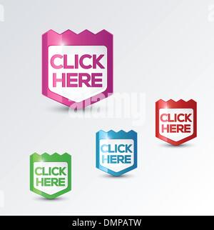 Vector set of page pointers Stock Vector Image & Art - Alamy