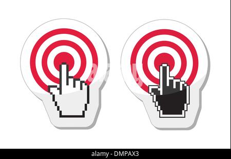 Cursor vector icon isolated on transparent background, Cursor ...