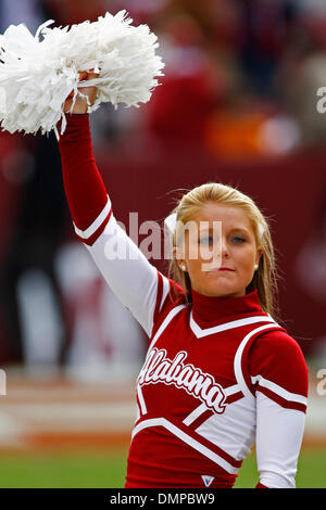 Alabama fans cheer during the first half of the team's NCAA college ...