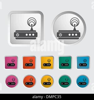 Electronics wifi router icon Stock Vector Image & Art - Alamy