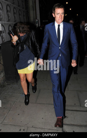 Bradley Wiggins and his wife Catherine Wiggins Celebrities leave Adidas ...