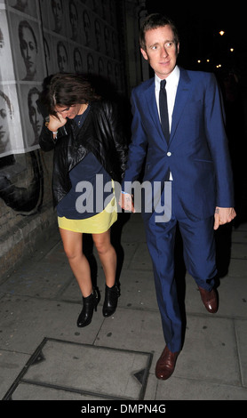 Bradley Wiggins and his wife Catherine Wiggins Celebrities leave Adidas ...