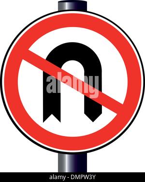 Black White Round No Sign or General Prohibition Circle-Backslash Icon ...