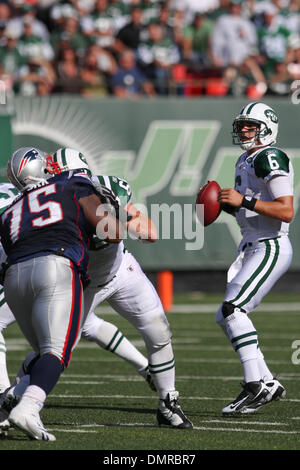 Mark Sanchez of the New York Jets scores a second-quarter touchdown ...