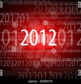 Vector 2012 New Year card Stock Vector Image & Art - Alamy