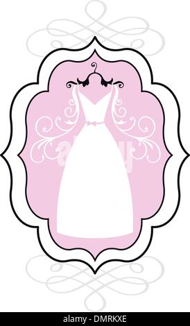 wedding bridesmaid and bride Stock Vector Image & Art - Alamy