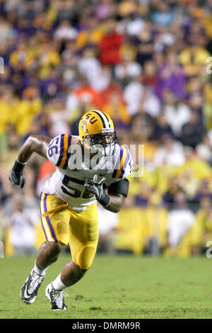 LSU linebacker Perry Riley (56). The LSU Tigers defeated the Vanderbilt ...