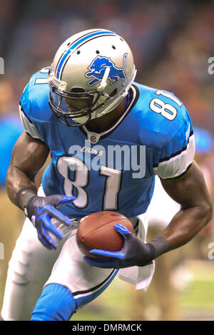 Lions receiver Calvin Johnson (81). The New Orleans Saints defeated the ...