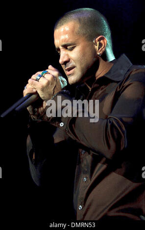 Creed frontman and lead vocalist Scott Stapp during the bands show in ...