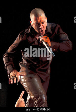 Creed frontman and lead vocalist Scott Stapp during the bands show in ...