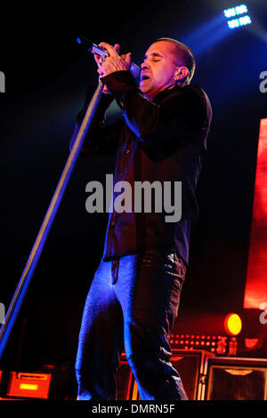 Creed frontman and lead vocalist Scott Stapp during the bands show in ...