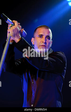 Creed frontman and lead vocalist Scott Stapp during the bands show in ...
