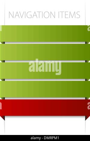 Modern navigation items Stock Vector Image & Art - Alamy