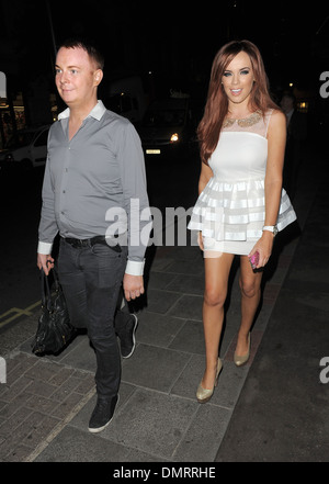 Maria Fowler leaving the May Fair hotel. London, England - 08.08.12 ...