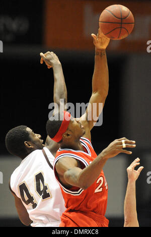 St. John's forward Justin Burrell #24 looks to the net. Seton Hall ...