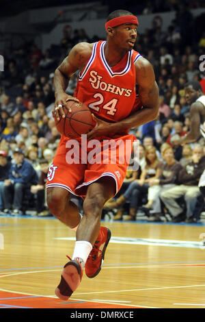 St Johns #24 Justin Burrell goes for the shot. St. Johns defeated ...
