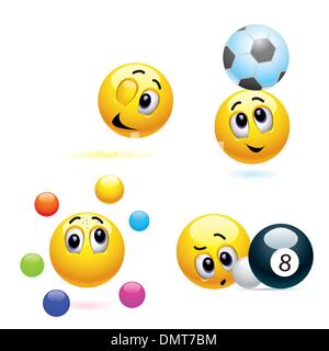 vector smiley sports Stock Vector Image & Art - Alamy