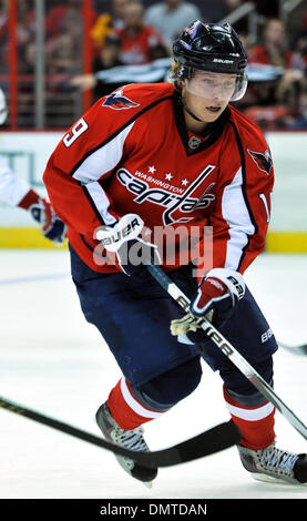 Washington Capitals center Nicklas Backstrom (19) stands on the ice ...