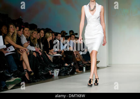 Canadian fashion designer David Dixon unveils his line of clothing at ...