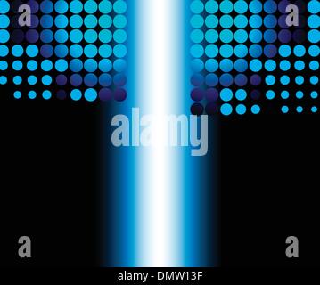 3D ball abstract background. halftone lines, circles, squares, stars ...