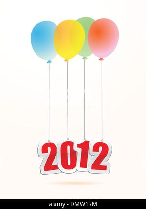 2012 new year greetings in vector Stock Vector Image & Art - Alamy