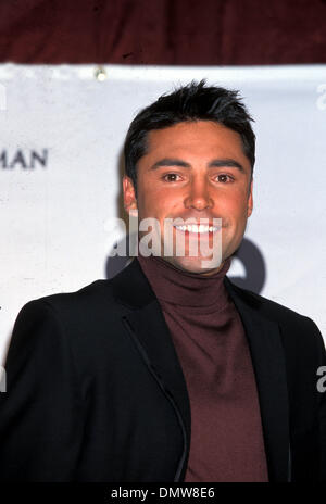 Oct 26, 2000; New York, NY, USA; Boxer OSCAR DE LA HOYA @ the GQ Man Of ...