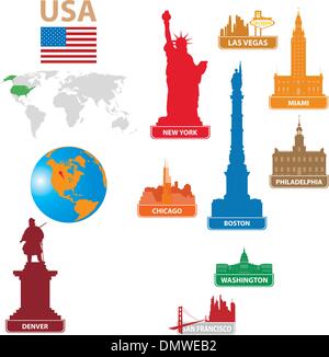 Boston, USA city map silhouette administrative division, vector map ...