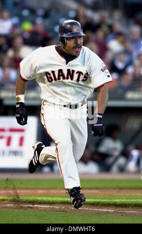 Jun 06, 2001; San Francisco, CA, USA; San Francisco Giant Mark Gardner ...