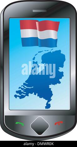 mobile connection of Netherlands Stock Vector Image & Art - Alamy
