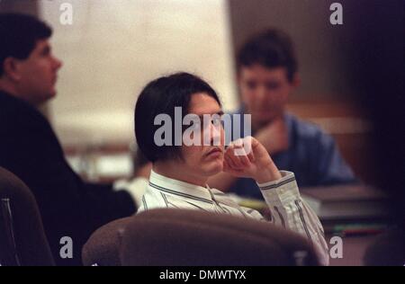 Feb. 28, 1994 - Jonesboro, AR, U.S. - February 28, 1994 - Damien Wayne Echols waits for the ...