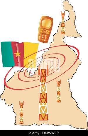 connection with Cameroon Stock Vector Image & Art - Alamy