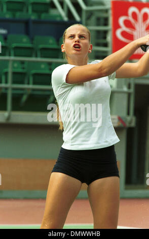 Oct 05, 2000 - Hong Kong, HONG KONG - Tennis star JENNIFER CAPRIATI ...