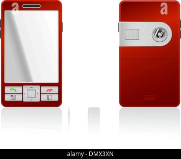 Realistic illustration of pda - vector Stock Vector Image & Art - Alamy