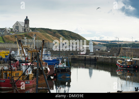 macduff lighthouse aberdeenshire scotland Stock Photo - Alamy