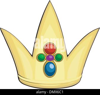 Ruby imperial crown icon, cartoon style Stock Vector Image & Art - Alamy
