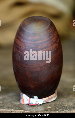 Bana lingam from the Narmada River in Omkareshwar Madhya Pradesh India ...