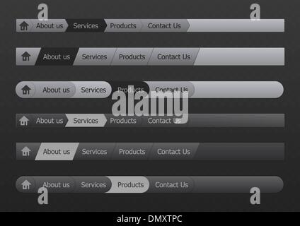 grey web tab Stock Vector Image & Art - Alamy