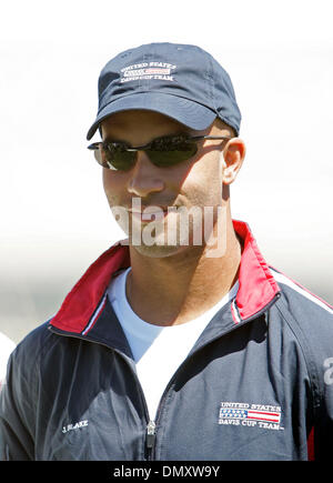 Apr 06, 2006; Rancho Mirage, CA, USA; The US Davis Cup team: JAMES ...