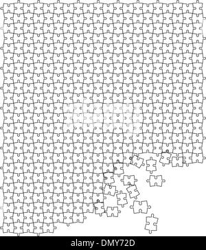 Puzzles jigsaw isolated Stock Vector Image & Art - Alamy