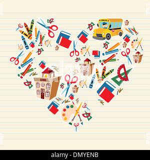 pink notebook school supply Stock Vector Image & Art - Alamy