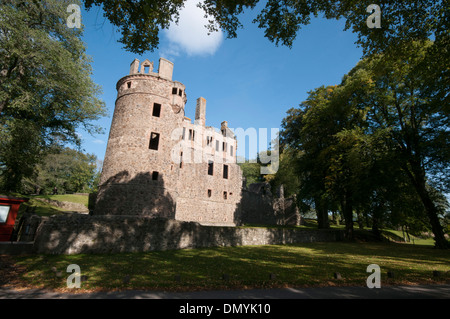 huntly castle of strathbogie with motte assoc with clan gordon Stock ...