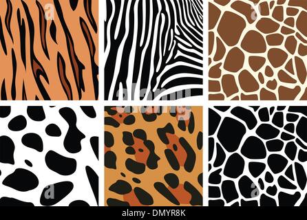 vector animal skin textures Stock Vector Image & Art - Alamy