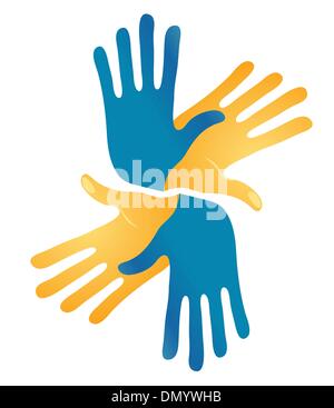 Deaf hands language. Disabled person gesture hands holding pointing ...