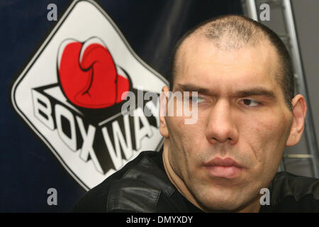 Nikolai Valuev - WBA superheavy weight boxing champion at the press ...