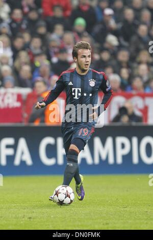 Munich, Germany. 10th Dec, 2013. Aleksandar Kolarov (Man.C) Football ...
